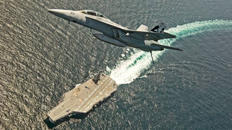 The Incredible Movements A US Aircraft Carrier Can Make With Fast ...